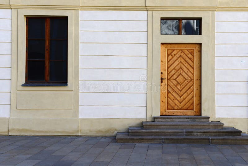 Door stock image. Image of antique, arch, closed, doorstep - 51147753