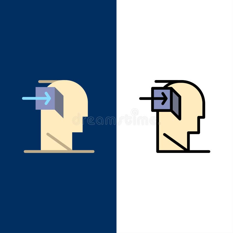 Conceptual Creative Mind Icons Stock Illustrations – 703 Conceptual ...