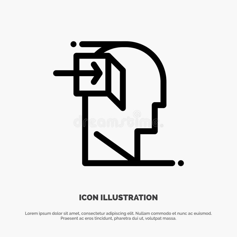 Inner mind of a child stock vector. Illustration of concept - 42010260