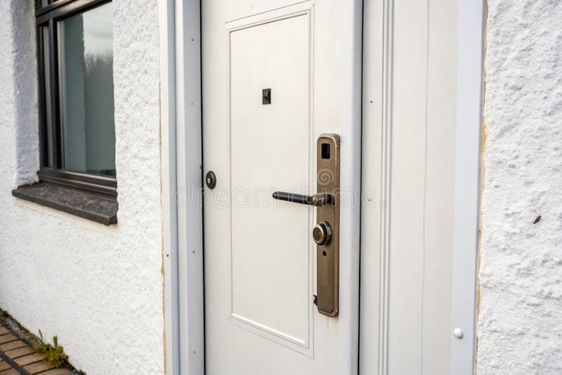 Door icon stock illustration. Illustration of style - 376314492