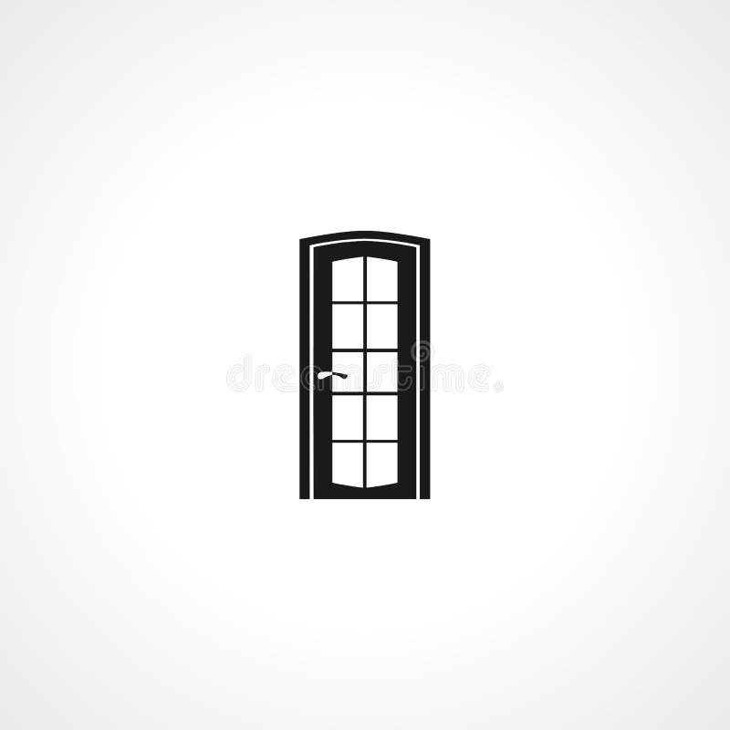 Door Icon. Door Vector Icon. Door Isolated Icon Stock Vector ...
