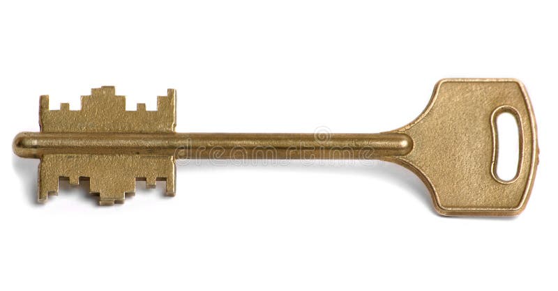 Door key stock image. Image of steel, lock, open, start - 8944395