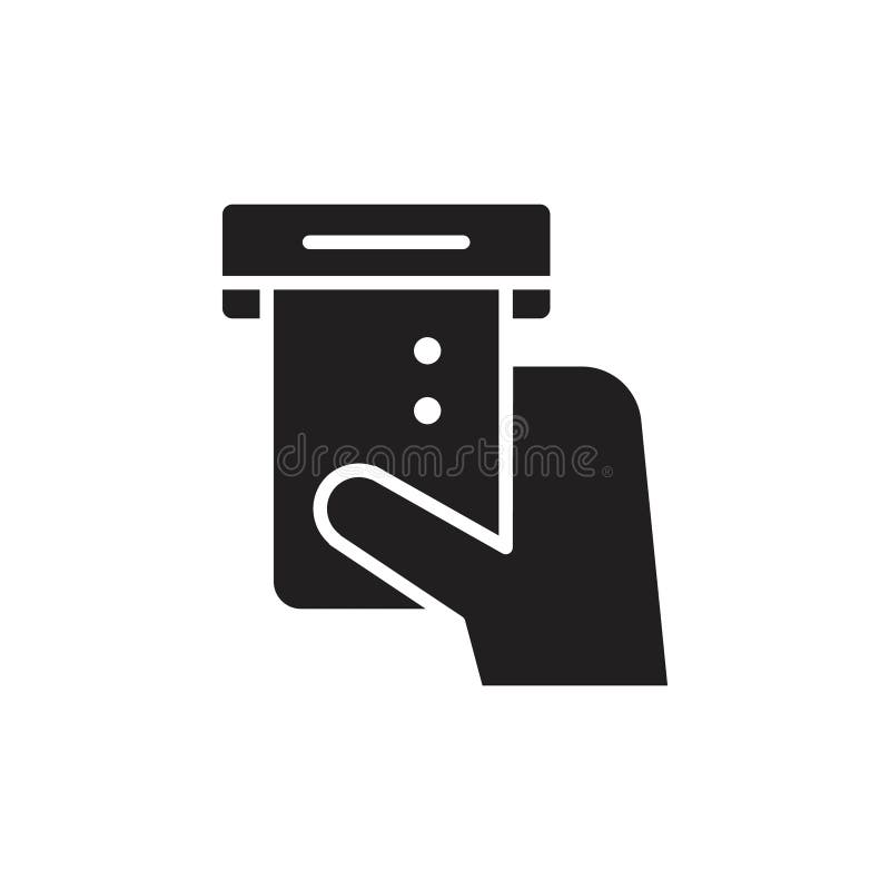Door Key Access Icon Flat Line Illustration Stock Vector - Illustration ...