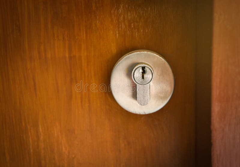 Door key stock photo. Image of door, wooden, keyhole - 97768872