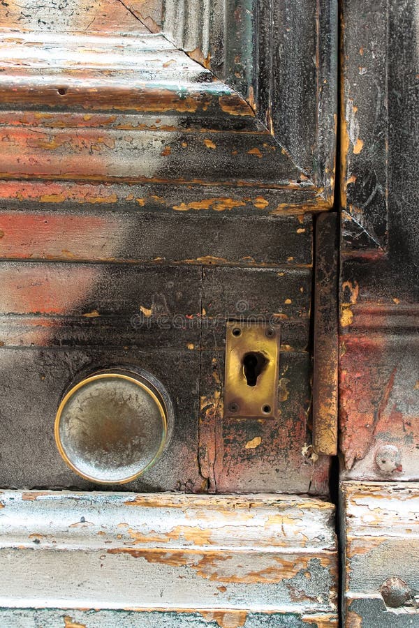 Door knob stock image. Image of rust, knob, wood, ruin - 29470683