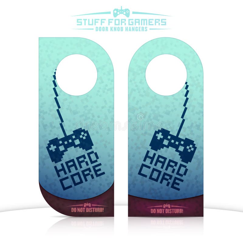 Gaming Door Hanger Stock Illustrations – 12 Gaming Door Hanger Stock ...