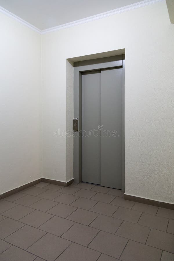 Door of Lift in a Modern Building Stock Photo - Image of contemporary ...