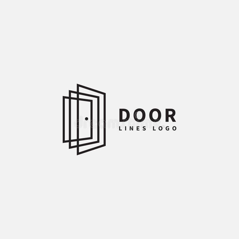 Door Line Art Logo Stock Illustrations – 9,199 Door Line Art Logo Stock ...