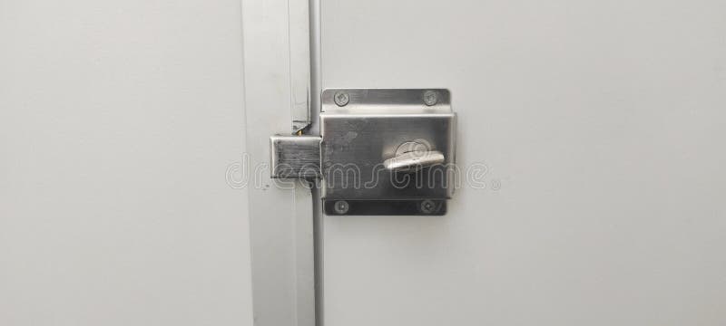 Door Lock Manual Mechanical Metal Stock Photo - Image of england ...