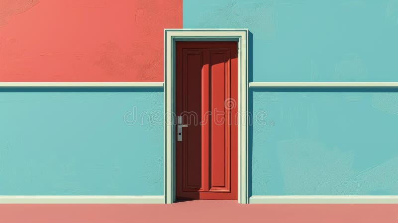 A Door that Looks Solid yet Unexpectedly Bends when Pressure is Applied ...