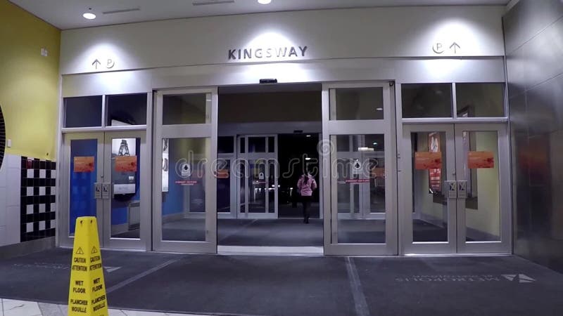 Door of mall entrance stock footage. Video of mall, modern - 40782932