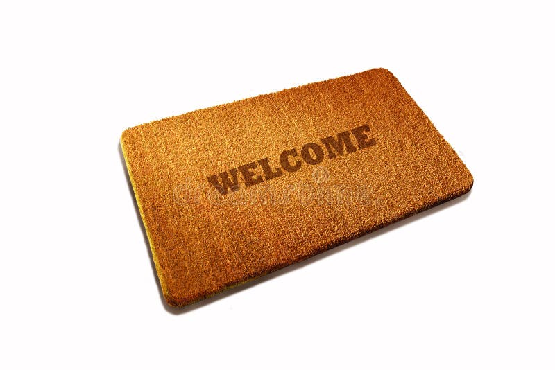 Door mat stock image. Image of hospitality, natural, home - 23126615