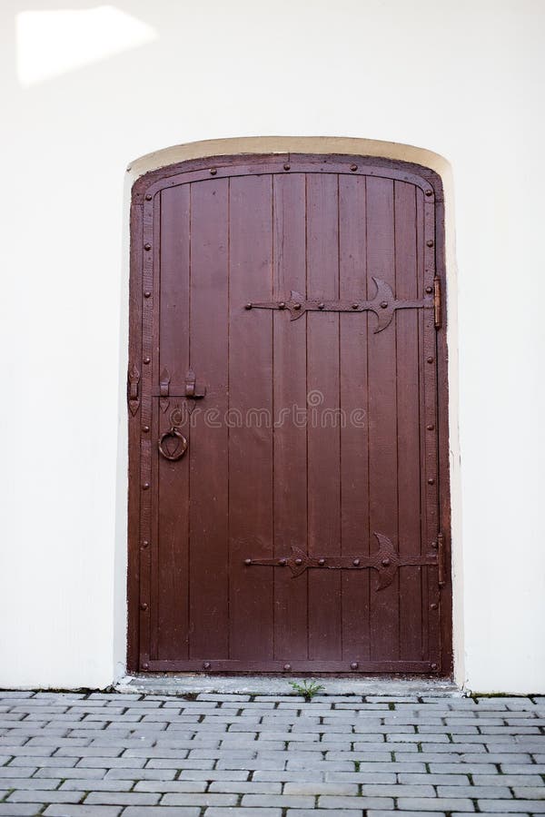 Door in the Old Russian Style Stock Photo - Image of ancient, wall ...