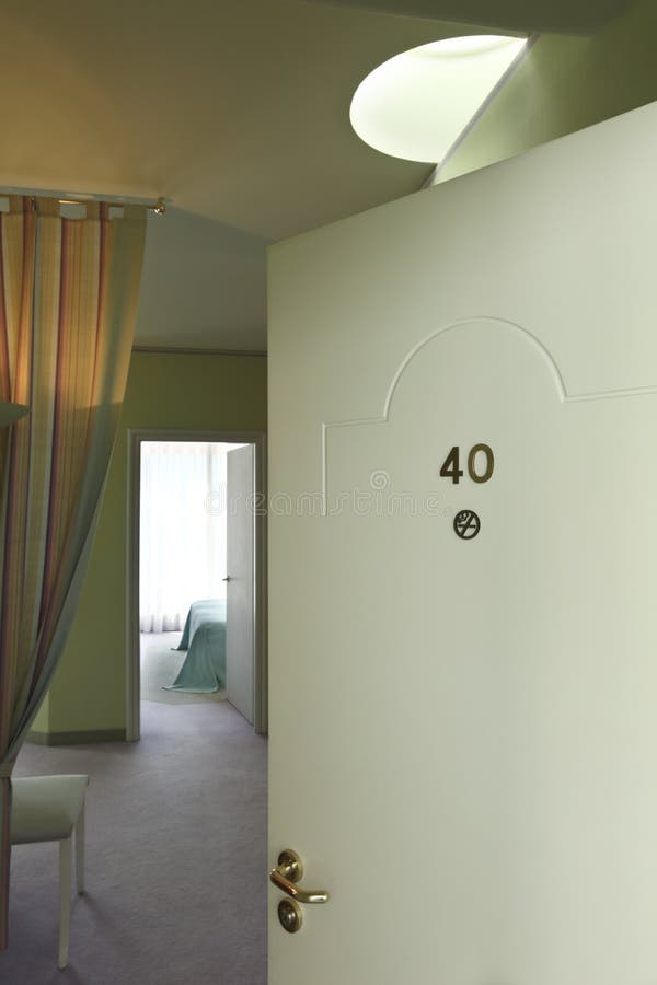 Door open stock photo. Image of bedroom, modern, perspective - 20604228