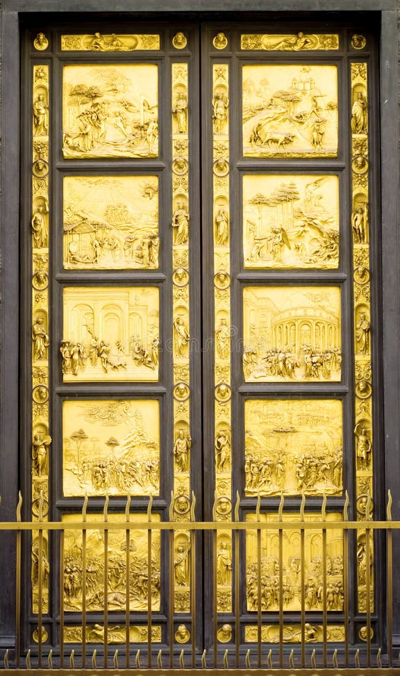 Door of paradise stock photo. Image of building, italy - 12551630