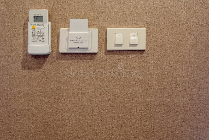 Door Security and Room Switcher Control Platform Stock Image - Image of ...