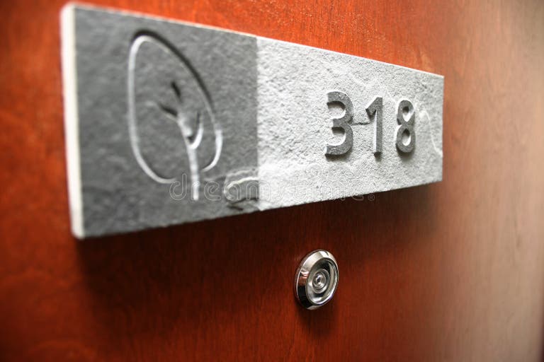 Door sign stock image. Image of security, guest, doorway - 13634687