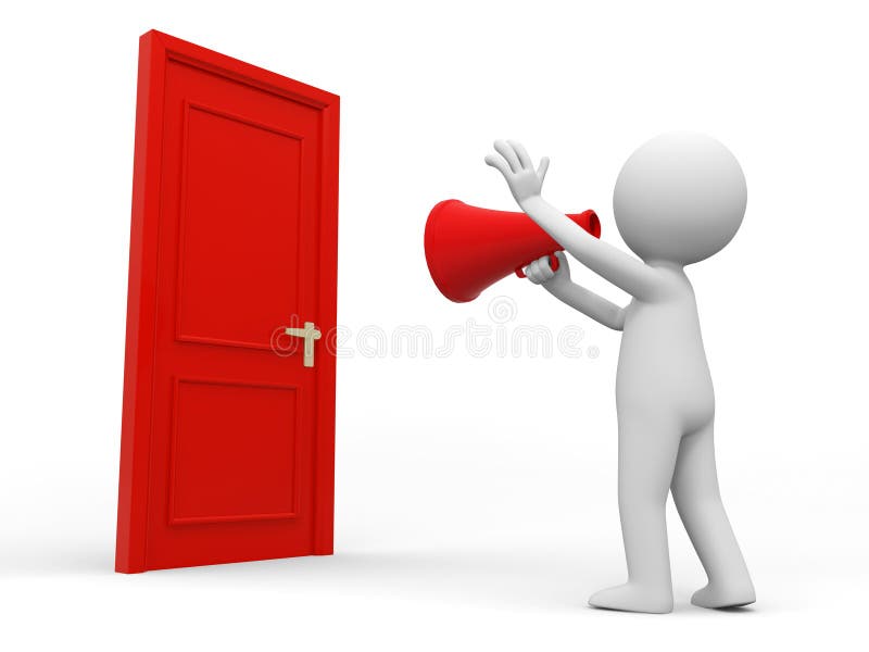 The door stock illustration. Illustration of concept - 30988333