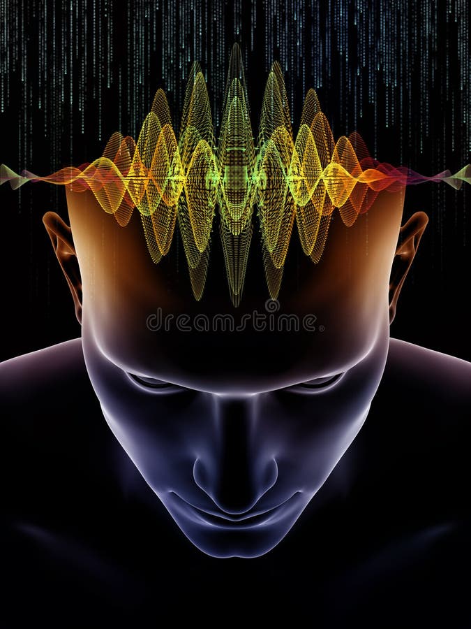 Door to Human Mind stock illustration. Illustration of logic - 128089899