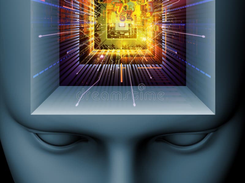 Door to the Mind stock illustration. Illustration of surreal - 32096965