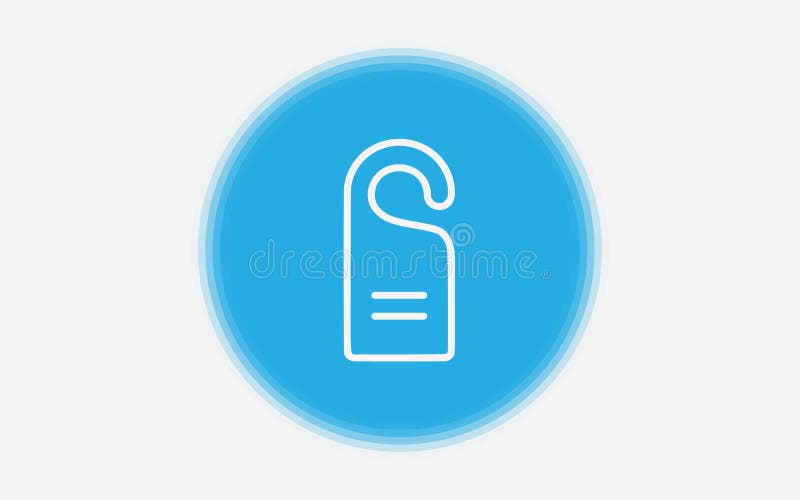 Door Vector Icon Sign Symbol Stock Vector - Illustration of frame ...