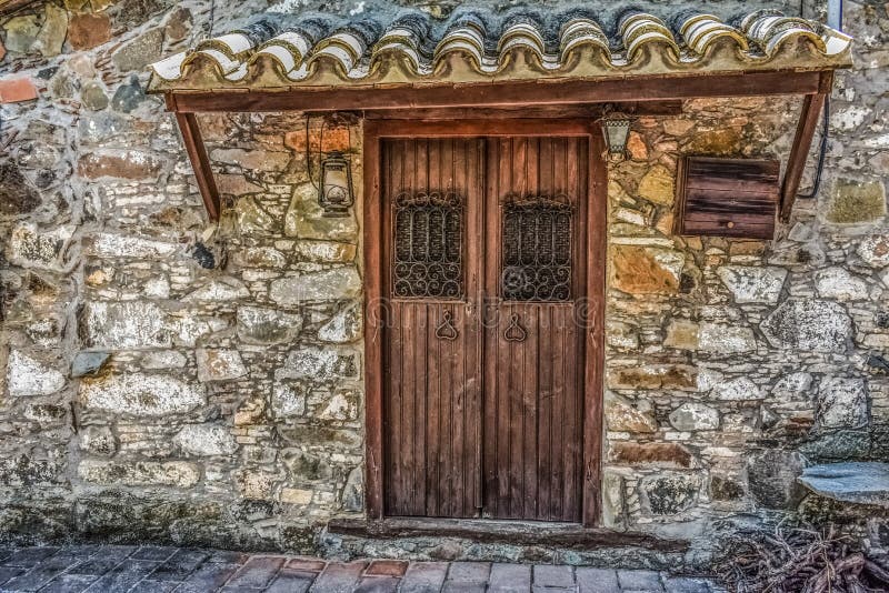 Door, Wall, Stone Wall, Facade Picture. Image: 100714836