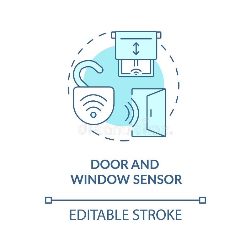 Window Sensor Icon Stock Illustrations – 379 Window Sensor Icon Stock ...