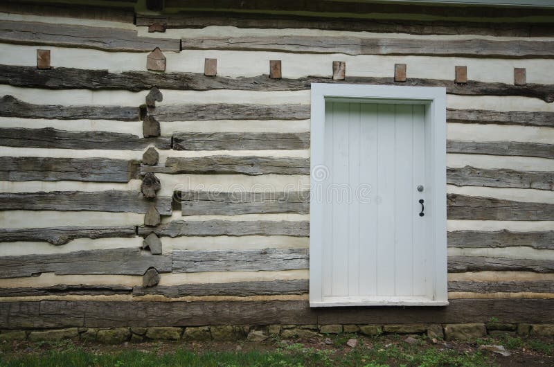Door stock image. Image of texture, siding, wall, cabin - 43782237