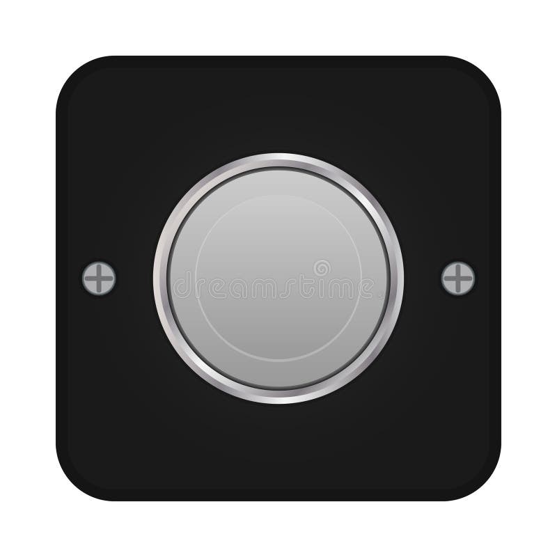 Classic Circular Push Button Switch Stock Illustrations – 3 Classic ...