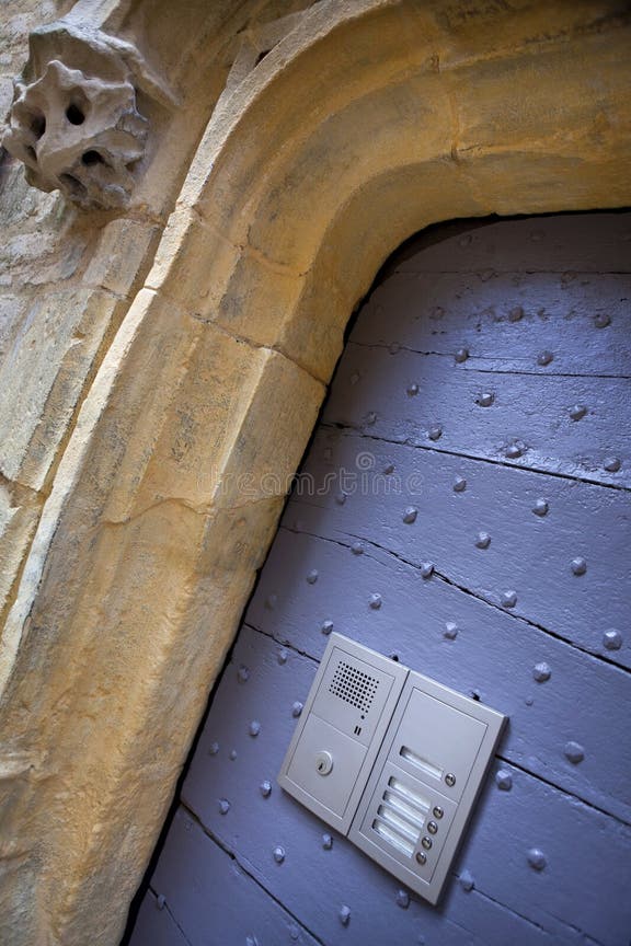 Doorbell and intercom stock image. Image of home, french - 29599131