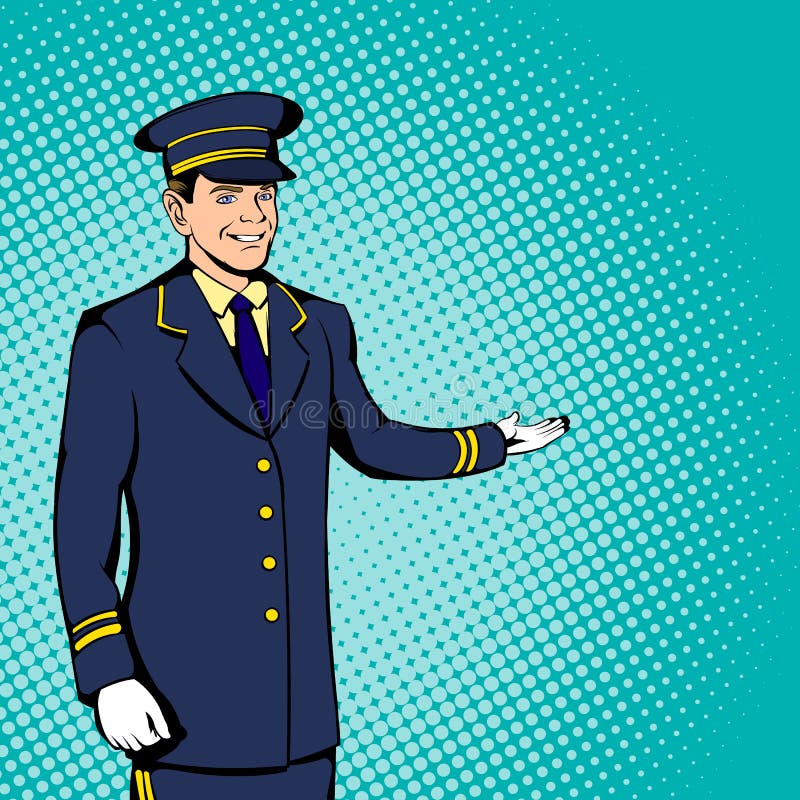 Doorman concept. stock illustration. Illustration of light - 36970716