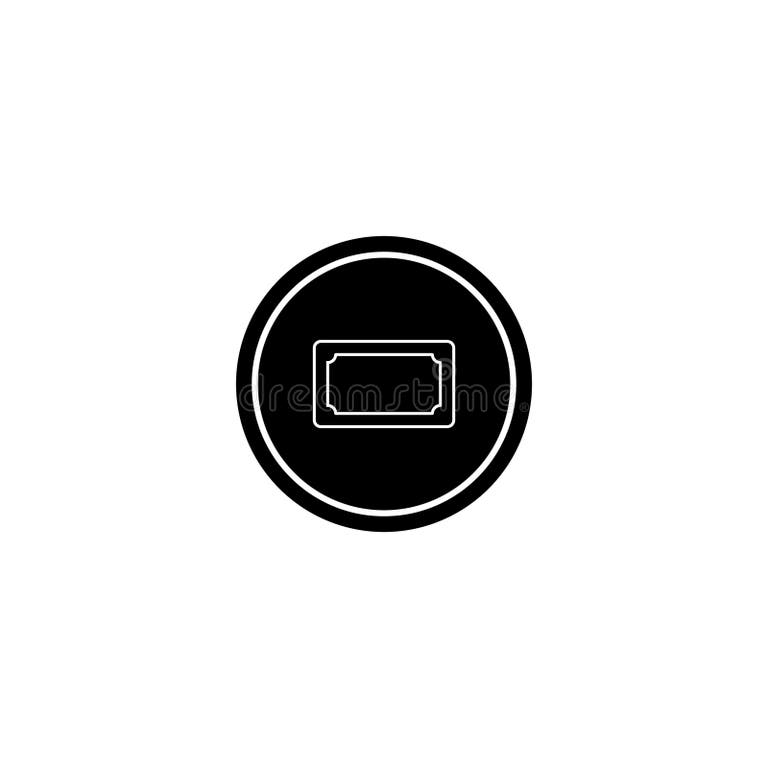 Doormat icon vector stock vector. Illustration of welcome - 293625869