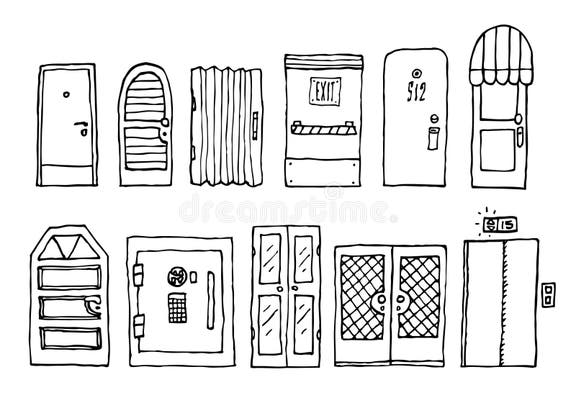 Revolving Door Stock Illustrations – 346 Revolving Door Stock ...