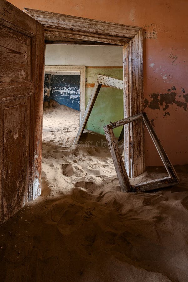 Doors and Frames of the Houses in the Ghost Town, Doors and Frames of ...