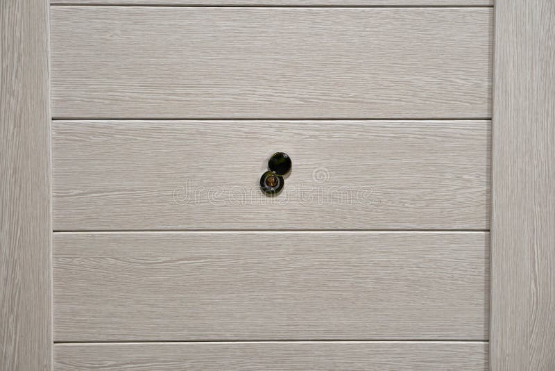 Doors with Handles. Blue, White, Grey. Wardrobe in the Apartment. Style ...