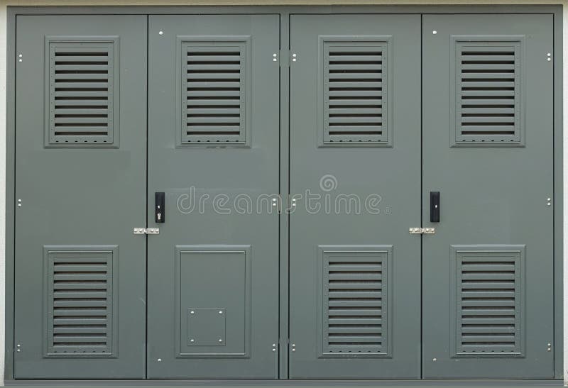Doors Modern Switchboard Wall Texture Stock Photo - Image of closed ...