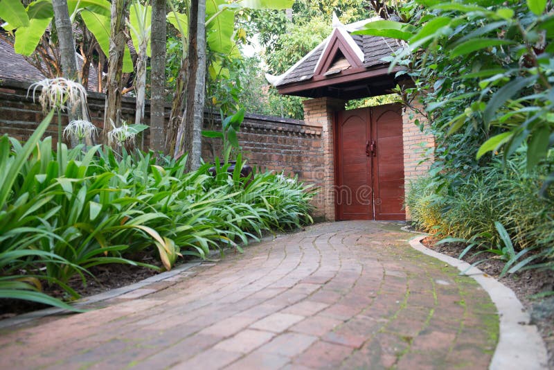 Doors, nature walks stock photo. Image of botanical, landscape - 53760830