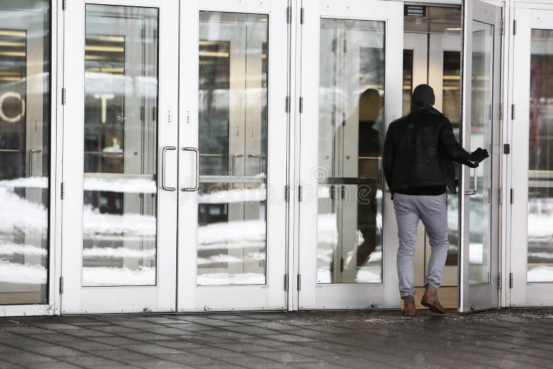 Doors Reflection Picture. Image: 86304117