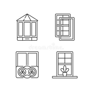 Line Drawing Bay Windows Stock Illustrations – 9 Line Drawing Bay ...