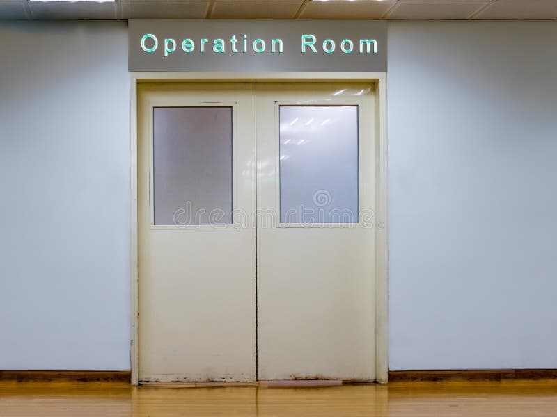 Operating Theatre Entrance stock photo. Image of doors - 33709900