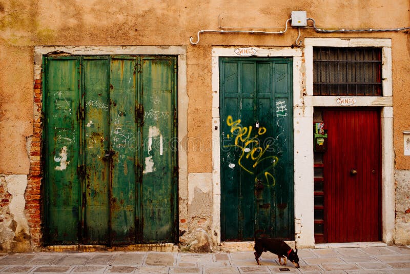 The doors of venice editorial image. Image of italy - 140744715