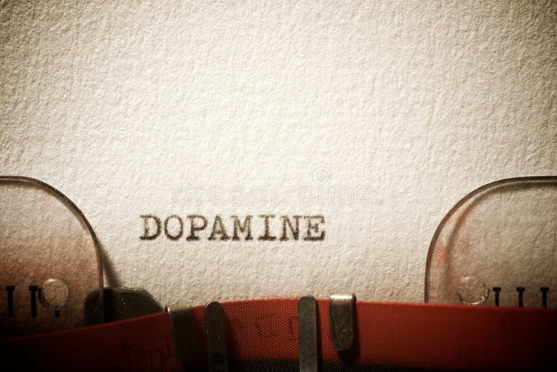 Dopamine word heart stock image. Image of reward, feeling - 279097341