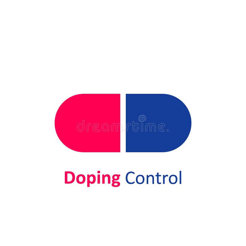 Doping Control Logo. Pill Icon. Doping Test Concept. Vector Stock ...