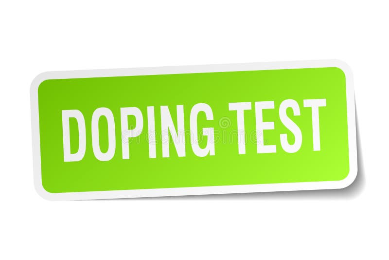 Doping Test Square Sticker Stock Illustrations – 96 Doping Test Square ...