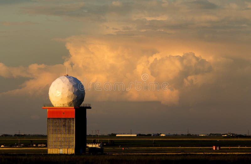 Doppler Radar stock image. Image of structure, white - 35496129