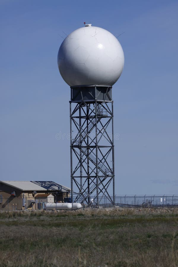 Doppler radar tower stock photo. Image of communication - 13262420