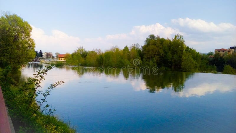 Dora river stock image. Image of dora, nature, ivrea - 132417565
