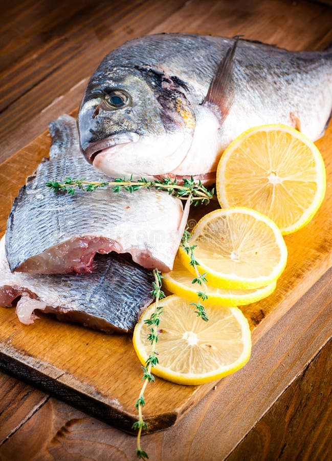 Dorado fish stock photo. Image of seafood, food, bream - 35267708