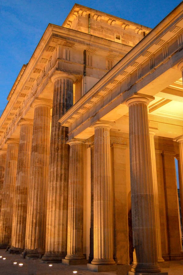 Doric Columns of St. Peter`s Basilica in Vatican, Rome, Italy Editorial ...