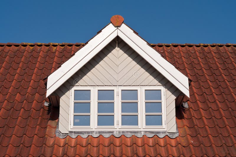 Dormer Window - Right Side stock photo. Image of view, white - 347868